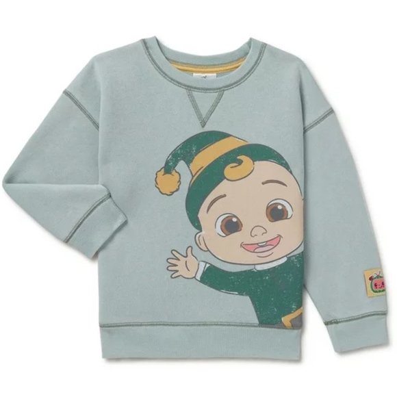CoComelon | Shirts & Tops | Cocomelon Baby And Toddler Holiday Crewneck ...